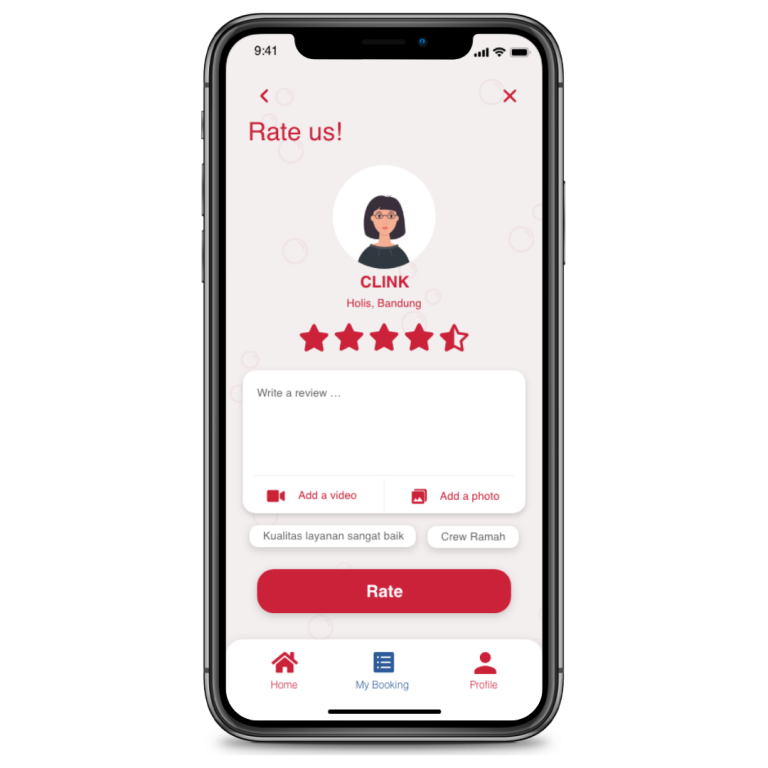CLINK! Cuci Mobil Keliling
